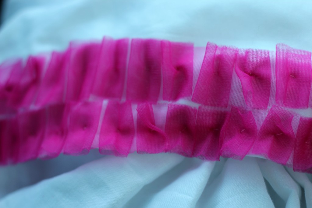 rows of ruffles dress at Ruffles 2012